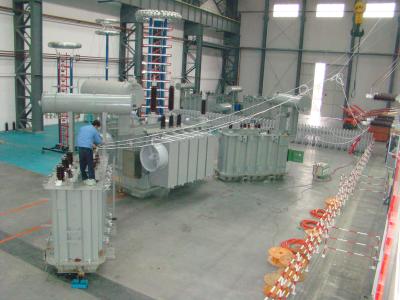China 10.5 MVA Three Phase Oil Immersed Power Transformer with No Load Loss of 53 KW/82 KW/ 90KW for sale