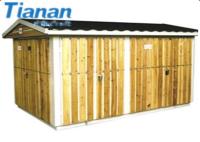 China Safe And Reliable Prefabricated Substation12KV P.S. Fire Wood Decked Type for sale