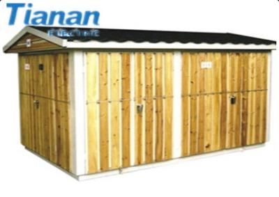 China Safe And Reliable Prefabricated Substation12KV P.S. Fire Wood Decked Type for sale