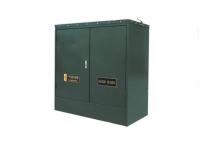 China Outdoor Cable Branch Box Metal Enclosed Green Color Connect Distribution Cabinet for sale