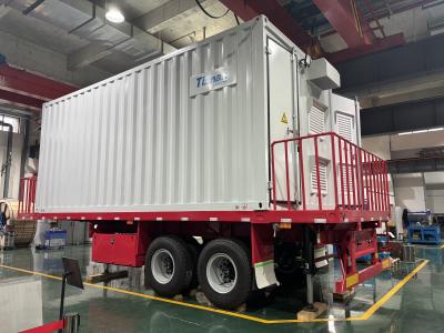 China Humidity 95 Percent On Wheels Transformer Station Main Transformer Capacity 10 Mobile Transformer Unit for Energy Supply for sale