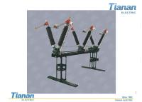 China 110kv 126kv Hv Outdoor Disconnect Switch Strong Anti - Electrodynamic Force for sale