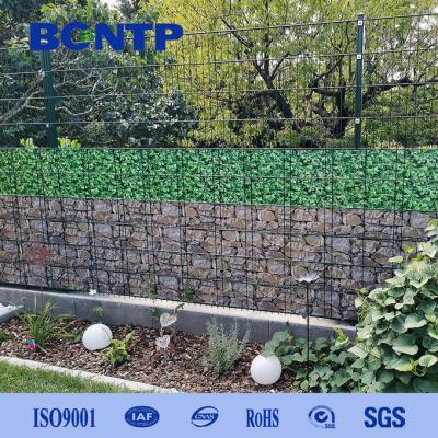 China UV Resistant PVC Strip Privacy Fence 19cm x 35m with 20 Clips for Double Wire Fence Garden Decoration for sale