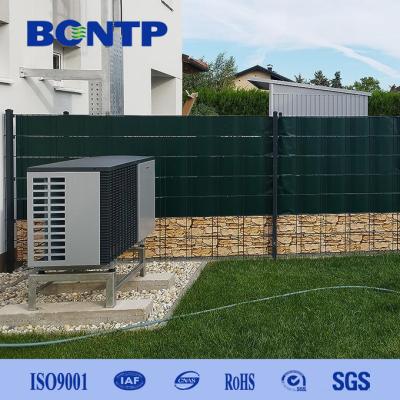 China 450gsm PVC Strip Screen Fence 19cm x 35m Privacy Garden Fence Roll with UV Protection for sale