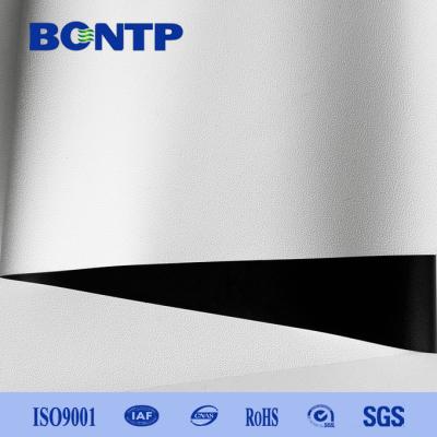 China 3 Ply PVC 0.25mm Fire Resistant Projection Screen Film 2.5m Width for sale