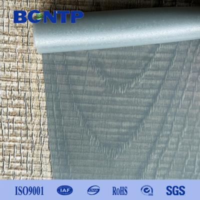 China 0.3mm Grey Rear Projection Film PVC Projector Screen Fabric 2.0m Width 4K 3D for sale