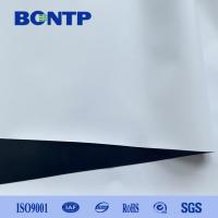 China PVC Matt White Projection Screen Fabric 3.2m Width 100m Roll for Motorized Screen for sale