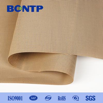 China PVC Coated Polyester Mesh 1000D High Strength Flame Retardant Vinyl Mesh Fabric 260gsm for sale