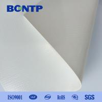 China PVC Coated Polyester Tarpaulin Tent Flame Resistant Canvas 850g 0.52mm for sale