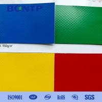 China Waterproof PVC Coated Tarpaulin Fabric 1000D 0.9mm for Truck Cover Tent Side Curtain for sale
