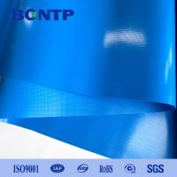 China 580gsm Waterproof PVC Tarpaulin Polyester Coating Fabric 0.45mm for Truck Cover Tent for sale