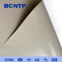 China PVC Coated Tarpaulin Fabric Waterproof Durable High Strength Anti UV 500D 3000D Custom Width for sale
