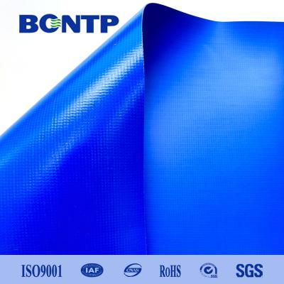China High Strength Fireproof Waterproof PVC Tarpaulin 620GSM 1.52m Width for Truck Cover Tent for sale
