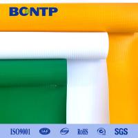 China PVC Coated Waterproof Tarpaulin Roll 650gsm Anti UV High Strength Outdoor Fabric Cover for sale