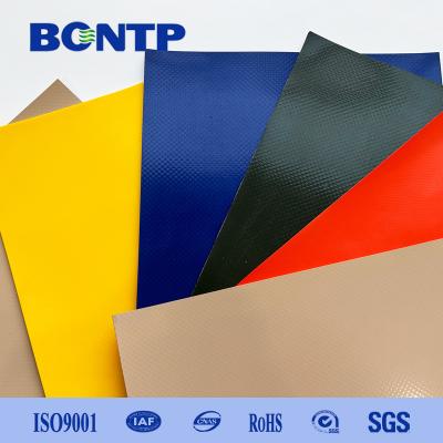 China PVC Coated Polyester Tarpaulin Fabric 2000D 0.9mm for Truck Cover and Curtain for sale