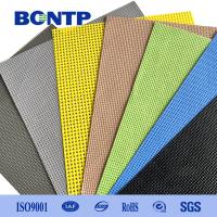 China Vinyl Coated 450gsm Woven Polyester Mesh Fabric 3000D Flame Retardant High Strength for sale
