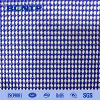 China PVC Coated Polyester Mesh Fabric 280g 1000D High Strength Anti UV for Outdoor Covers and Banners for sale