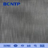 China 500d PVC Coated Polyester Mesh Fabric For Fence Windscreen for sale