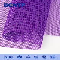 China Colorful PVC Mesh Fabric 500D Flame Retardant UV Resistant for Bags and Tents for sale