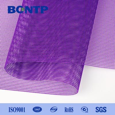 China Colorful PVC Mesh Fabric 500D Flame Retardant UV Resistant for Bags and Tents for sale