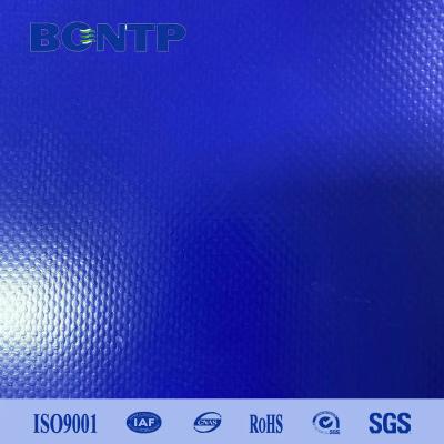 China PVC Coated Polyester Tarpaulin 0.5mm 620g Fireproof Waterproof Covering Material for sale