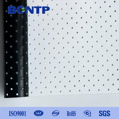 China Acoustic Transparent Projection Screen Fabric 1.1 Gain 110 View Angle for Home Cinema for sale
