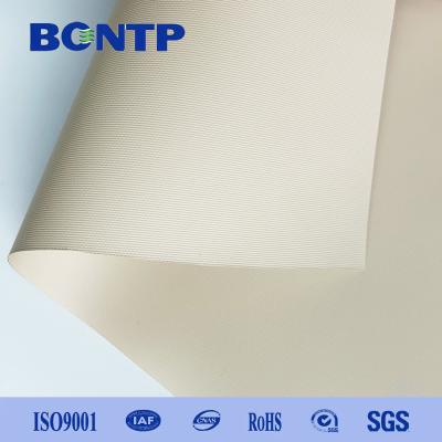 China Blackout Roller Blinds Fabric 3.2m Width Glass Fiber Fireproof M1 B1 Anti UV Waterproof for sale