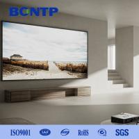 China 0.25mm White-Black Projection Film 16:9 Tab-Tensioned Motorized Screen Fabric 2.5M Width for sale