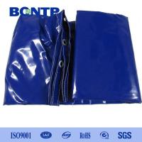 China Waterproof Open Trailer Cover 2.12x1.26m Polyester PVC Utility Trailer Tarp for sale