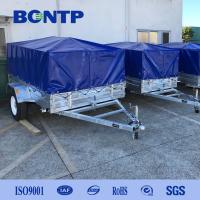 China Customized Waterproof PVC Polyester Trailer Tarpaulin Cover 2.12x1.26m for sale