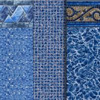 China Custom PVC Swimming Pool Liner Material 1.2mm Thickness 3.2m Width Anti-slip for sale