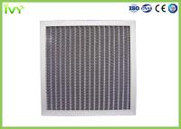 China HVAC Washable Metal Mesh Air Filter Primary With Large Air Flow for sale