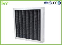 China Active Carbon Panel Air Filter Replacements G3 Prefilter 5um Porosity for sale