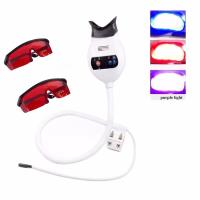 China Dental Chair mounted Teeth Whitening Machine Cold Light Purple Light Teeth Whitening Lamp for sale