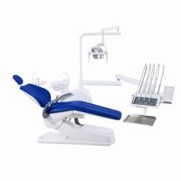 China Dental Clinic Complete Dental Unit with LED Sensor Light Top Mounted Dental Chair for sale
