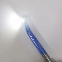 China Push Button LED Light Dental Airotor Handpiece Inner Water Spray Dental Handpiece for sale