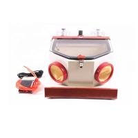 China Two Pen Dental Polishing Sanblaster Oral Cleaning Dental Sandblaster With Cabinet for sale