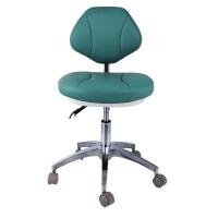 China Big Cushion Dental Assistant Nurse Stool Comfortable Backrest Custom Dentist Stool for sale