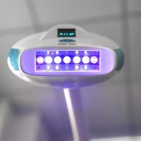 China 5 Inch Touch Screen LED Teeth Whitening Machine Cold Light 3 Color Teeth Whitening Lamp for sale