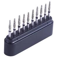 China Dental Diamond Burs For Preparation Dental Drills Bur High Speed Dental Diamond Burs Kit for sale