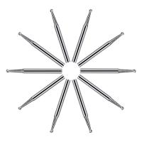 China Tungsten Steel Carbide Burs for Dental Low Speed Handpiece Surgical Polishing Bur for sale