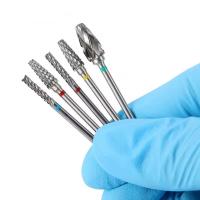 China Dental Lab Use Tungsten Carbide Burs 10pcs/Set Dental Carbide Drill Kit For Micromotor for sale