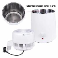China 750W Distilled Water Machine 4L Plastic Bucket Automatic Dental Water Distiller for sale