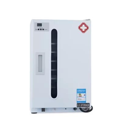 China 27L UV Light Cabinet Single Door Stainless Steel Dental UV Cabinet With Time Setting for sale