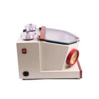 China Large Window Twin Pen Dental Sandblaster With Drawer Powerful Dental Lab Equipment for sale