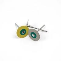 China Dental Polishing Cutting Wheel 26mm Yellow Dental Teeth Polisher Disc for sale