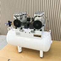 China 140L/Min Two Pump Head Oiless Air Compressor Factory Custom Dental Air Compressor for sale