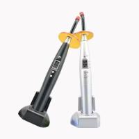 China Wireless Dental Curing Pen Colorful Rainbow Design LED 10S Plastic Dental Curing Light for sale