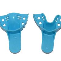 China 10pcs/Bag Disposable Ortho Impression Tray Plastic Multi Size Dental Impression Tray for sale