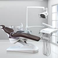 China Luxury Design Big Soft Cushion Dental Unit Multi Color Dental Chair With 9 Memories for sale